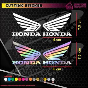 Jual STICKER SAYAP HONDA WING CUTTING stiker motor honda - Jakarta ...
