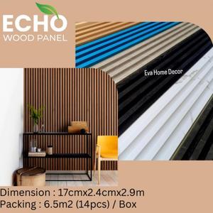 Jual Wallpanel PVC Kisi Kisi Vertical / Wall Panel Dinding / Wood Panel ...