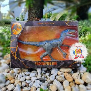 Jual Jurassic World Amber Collection Velociraptor Blue - Jakarta Pusat ...