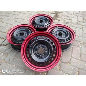 Jual VELG KALENG/BESI ORIGINAL BRIO RING 14 PCD 4X100 REPAINT BIBIR ...