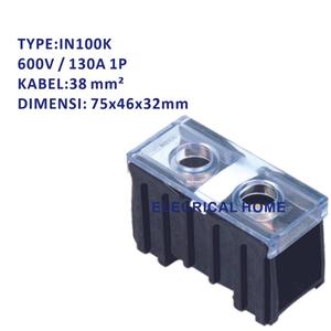Jual Terminal Block Din Rail In-100K 1P 130A - Kota Surabaya ...
