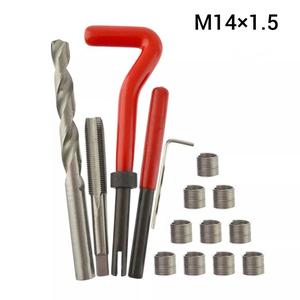 Jual recoil helicoil set komplit M14×1.5 set tap bor handle dll alat r ...