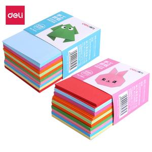 Jual Deli Paper Craft / Origami 400 Lembar 2 Warna Dengan Box 7481X ...