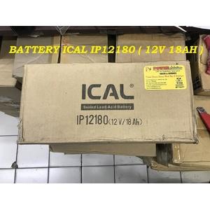 Jual Aki Baterai Kering Ical 12v 18Ah ical Ip12180 Baterai Ups Ica 12v ...