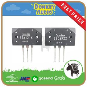 Jual TRANSISTOR SANKEN 2SC2922 2SA1216 TR ASLI 2SA 2SC FINAL ORIGINAL ...