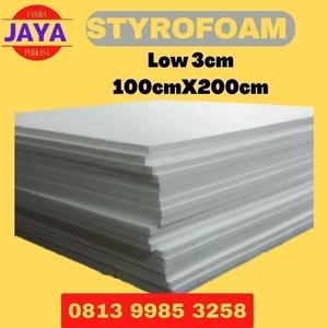 Jual STYROFOAM Lembaran Ketebalan 3cm Ukuran 100x200cm LOW Density 10KG/M3 - Jakarta Barat ...