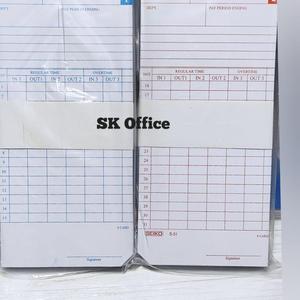 Jual Hot Salle !! SellerKartu Absensi Seiko QR350/QR550 Kartu ...