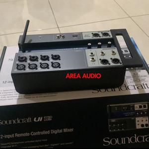 Jual Mixer Digital 12 Channel Soundcraft Ui12 Ui 12 Garansi Resmi ...