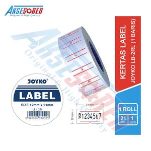 Jual Kertas Label Harga Joyko 1 Baris LB-2RL 1 Rol / Isi Ulang Stiker ...
