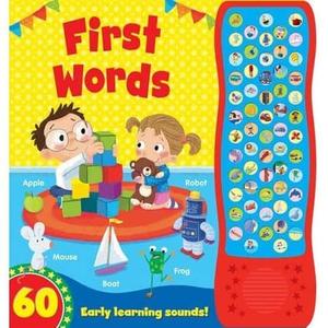 Jual First Words Sound Book with 60 Early Learning Sounds. Buku Anak ...