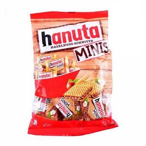 Jual Ferrero Hanuta Wafer Minis 200gr - Hanuta Wafer Mini Made in ...