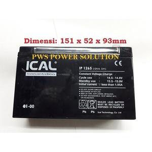 Jual Battery Ups Apc RS500 BR500 Battery Kering ICAL IP1265 IP 1265 12v ...