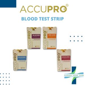 Jual ACCUPRO Blood Test Strip/cek darah/glucosa/asam - Jakarta Selatan ...