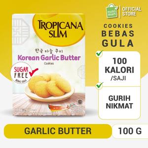 Jual Tropicana Slim Korean Garlic Butter Cookies - Snack Biskuit Diet ...
