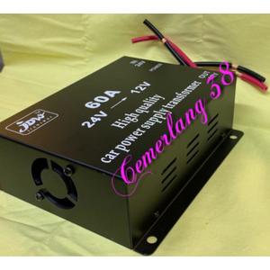 Jual READY Step Down DC 24V DC 12V 60A Car Power Supply Inverter 24V ...