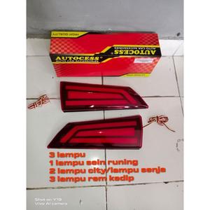 Jual reflector led bagasi calya sigra lampu pintu belakang calya sigra ...