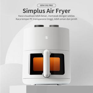Jual Simplus Air Fryer Gen-S N1 Pro Kaca Tampilan Kapasitas Besar 5L Model - GEN-S C1 PRO ...