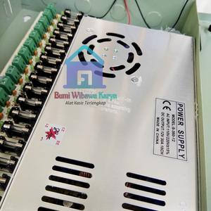 Jual READY POWER SUPPLY 12V 30A BOX PANEL / ADAPTOR PSU 12V 30A 18CH ...