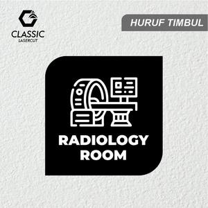 Jual Radiology room Signboard Akrilik - Kota Sukabumi - classiclasercut ...