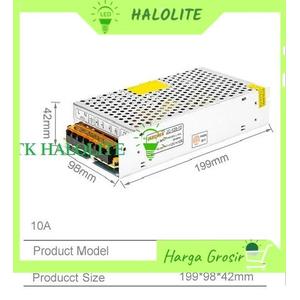Jual READY TRAFO DC 12V 10A / TRAFO LED STRIP / POWER SUPPLY /ADAPTOR ...