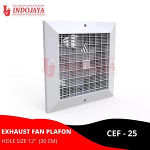 Jual MASPION CEF-25 CEILING EXHAUST FAN | HEXOS | HEKSOS FAN PLAFON ...