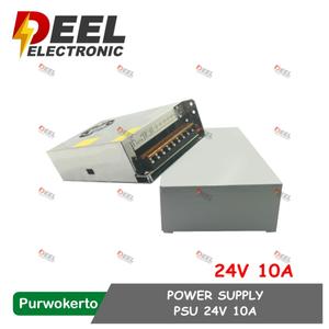 Jual READY POWER SUPPLY 24V 10A ADAPTOR JARING 24V/10A TRAFO DC 24V 10A ...