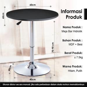 Jual Meja Kafe Hidrolik/Meja Cafe/Adjustable Coffee Table/Meja Bar ...