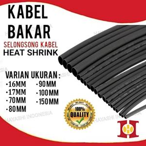 Jual Heat Shrink Kabel Bakar Konektor Penyambung Kabel Isolasi Ukuran ...