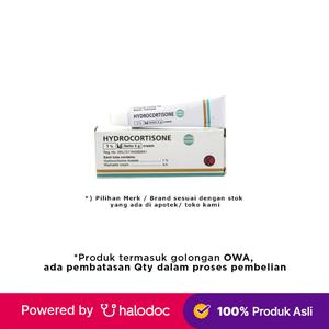Jual Hydrocortisone Cream 1 % 5 g - Obat Dermatitis & Eksim - Halodoc ...