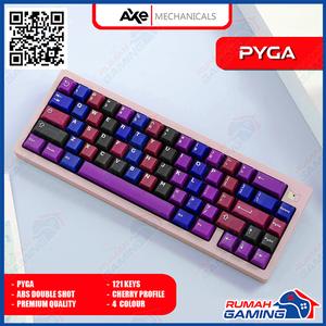 Jual KEYCAP - KEYCAPS - CHERRY - PYGA - ABS - DOUBLE SHOT - RED ...