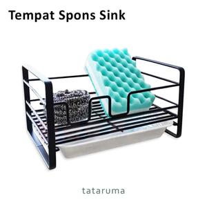 Jual supon - rak besi tempat spons dan kawat cuci piring sink sponge ...