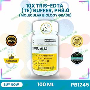 Jual 10X Tris-EDTA (TE) Buffer, pH8.0, Ultra Pure Grade, 100 ml - Kab ...