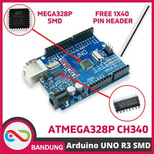 Jual ARDUINO UNO R3 ATMEGA328P SMD CH340 COMPATIBLE BOARD TANPA KABEL ...