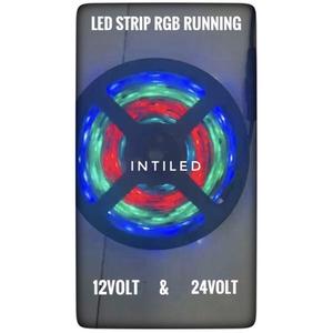Jual 12VOLT/24VOLT - LED STRIP RGB RUNNING OTOMATIS 5 METER IC PINTAR ...
