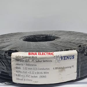 Jual Original Coaxial Cable Venus 90M RG6 / Kabel Koaksial Venus RG6 90 - Kota Tasikmalaya ...