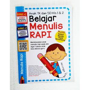 Jual Belajar Menulis Rapi Plus Belajar Menulis Tegak Bersambung ...