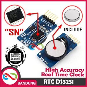 Jual RTC DS3231 SERI SN REAL TIME CLOCK I2C + BATTERY MODULE - Kota ...