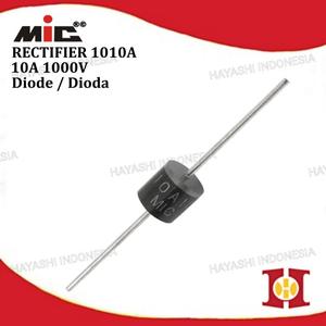 Jual Dioda Diode Rectifier MIC 10A10 10A Ampere 1000V Volt 1KV ED BB98 ...