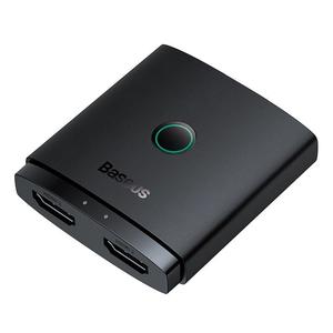 Jual Baseus HDMI Splitter Switch Bi-Direction 4K/60Hz HDMI Switcher 1x2 ...