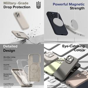 Promo Casing Ringke iPhone 15 Pro Max Silicone Magnet Magsafe Softcase ...