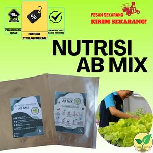 Jual NUTRISI PUPUK AB MIX HIDROPONIK SELADA LETTUCE 1 LITER PEKAT 200 ...