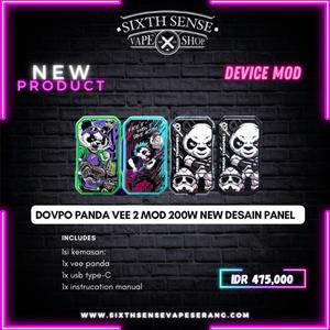 Jual Dovpo Panda Vee 2 Mod 200W New Desain by Panda x Fatrio x ...