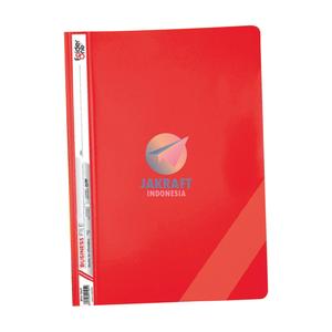 Jual (12 Pcs) Map Plastik Business File A4 FOLDER ONE Warna Merah Red ...