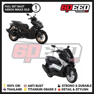 Jual Baut Titanium Full Set Yamaha Nmax Aerox Old Grade 5 King Nut ...