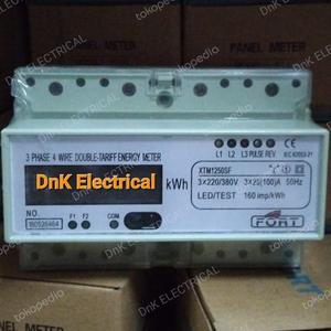 Jual KWH Meter 3 Phase Double Tariff LCD Direct Merk FORT XTM1250SF ...