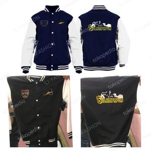 Jual E㊛91 Jaket Varsity Baseball Kancing Custom Bordir Sablon | M, L ...