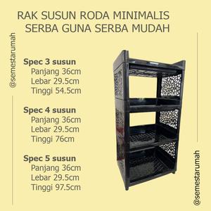 Jual RAK RODA RAK SERBAGUNA RAK MINIMALIS RAK SUSUN RAK BUKU RAK RUANG ...