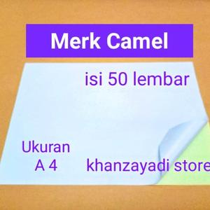 Jual Kertas Stiker Sticker Hvs Putih (Doff/Matt) A4 Hh Quality - MERK ...