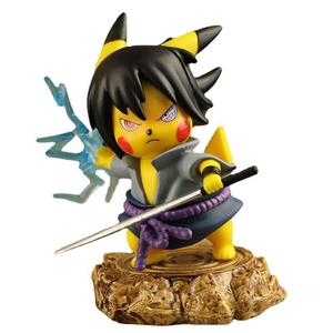 Jual ZESTON Hadiah PVC Pikachu Cosplays Uchiha Sasuke Pokemon Uchiha ...