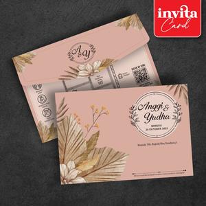 Jual Undangan Model Amplop Peach Elegan Tf3 - Jakarta Timur - Yuuki ...